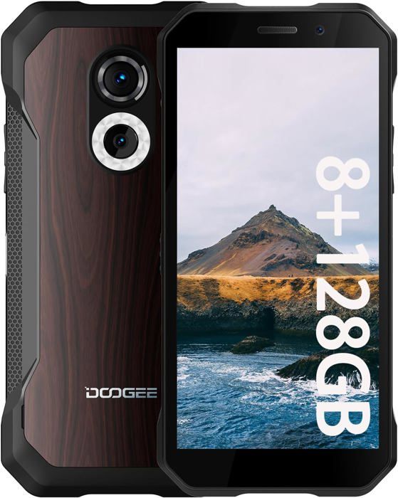 S61 Pro (2023) Téléphone Incassable,8Go+128Go,48Mp+20Mp Vision Nocturne ...