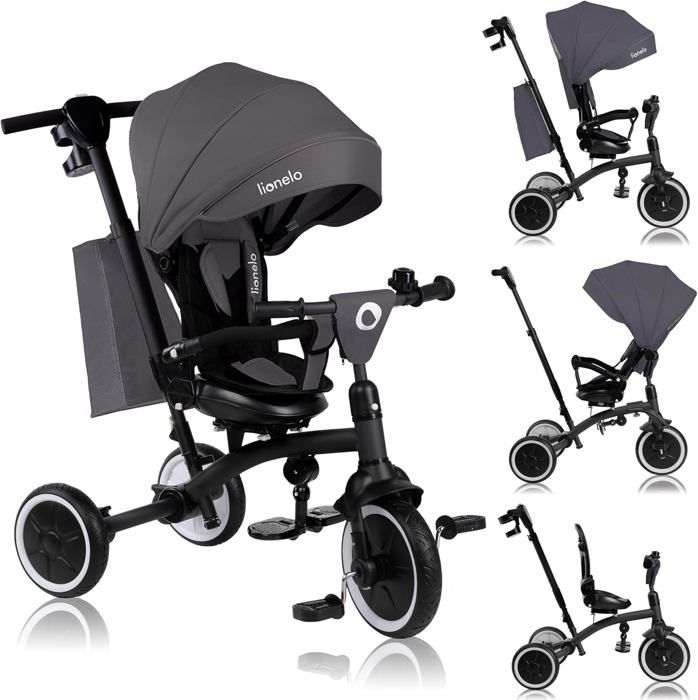 Tris Plus Tricycle Multifonctionnel De 9 Mois À 5 Ans Jusqu'À 25 Kg ...