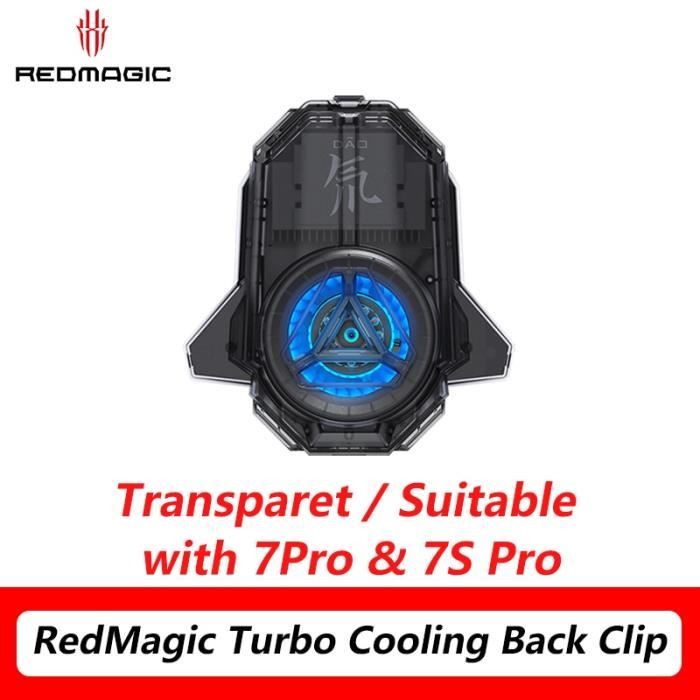 7Pro 7S Pro Transp - refroidisseur de téléphone de jeu RedMagic 7 7S ...