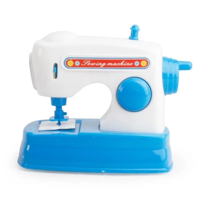 Machine à coudre bleue-Mini jouets de cuisine pour filles, Jeu de ...