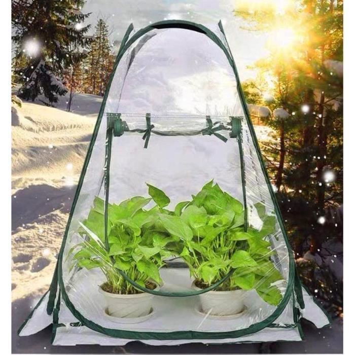 Mini Serre Pliable, Décor de Jardin, Serre en PVC Transparent pour ...