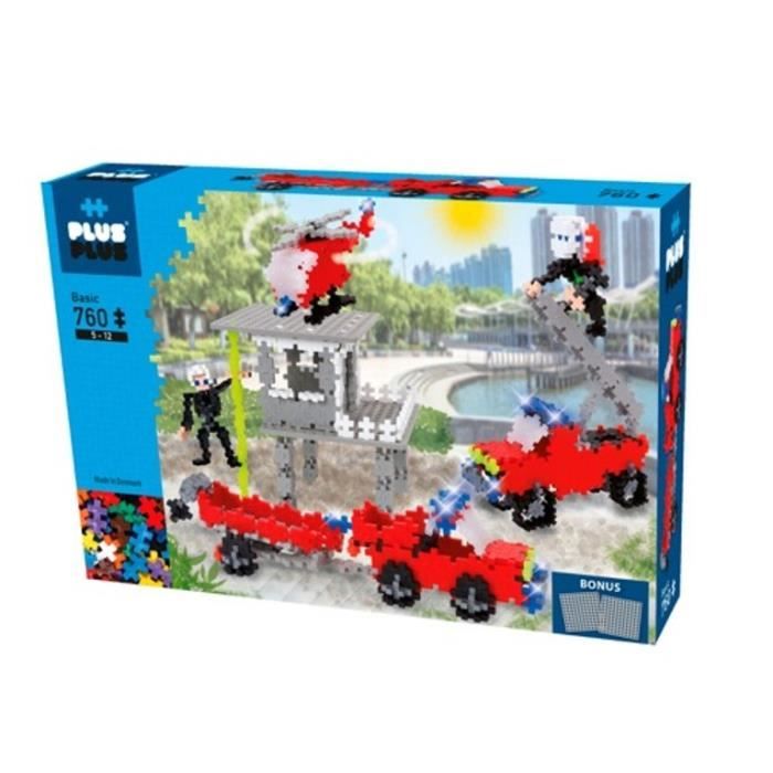 Box Mini Basic 760 pièces "sauvetage" - Plus Plus - Cdiscount Jeux - Jouets