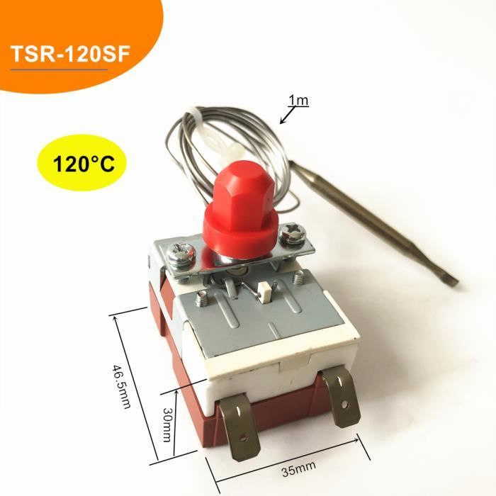 TSR-120SF (120) - Thermostat Capillaire À Ampoule, Limiteur De ...