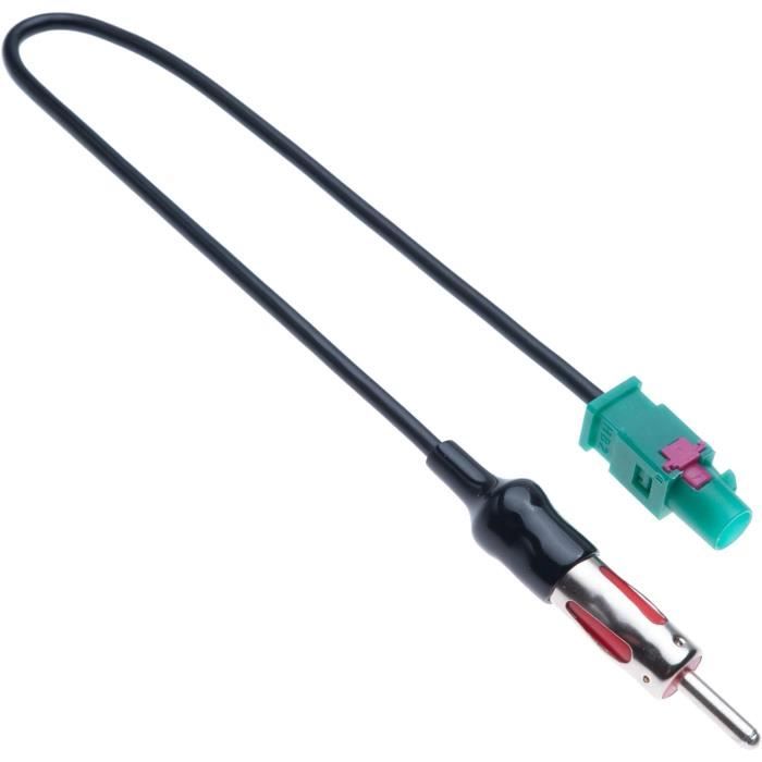 Câble Adaptateur D'Antenne De Radio Fm Am Fakra Mâle Vers Din Mâle Pour ...