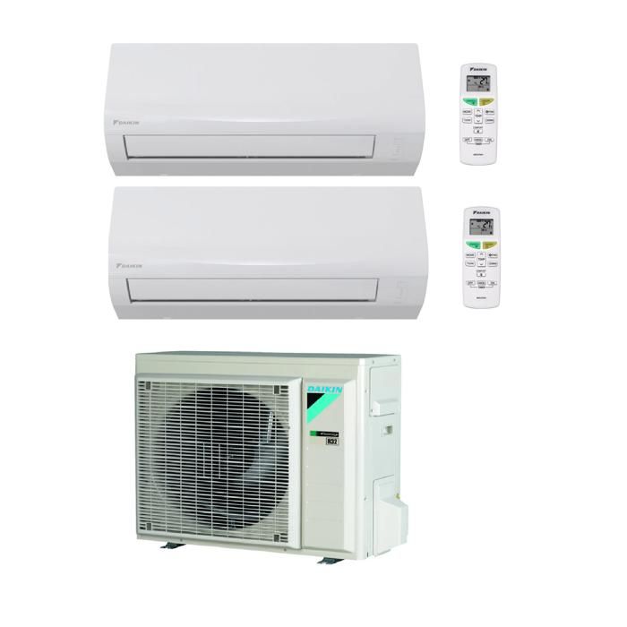 Climatiseur Bi split Daikin 2MXF40A + 2 unités réversible CTXF25C R32 ...