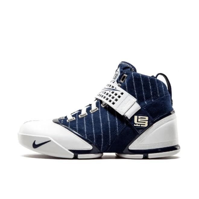 BASKET Nikex zoom LeBron 5 Yankees New York Yankees Bleu foncé et blanc - Cdiscount Chaussures