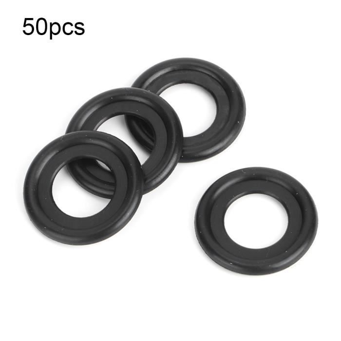 POR Joint de bouchon de vidange d'huile 50 pcs Joints de rondelle de ...