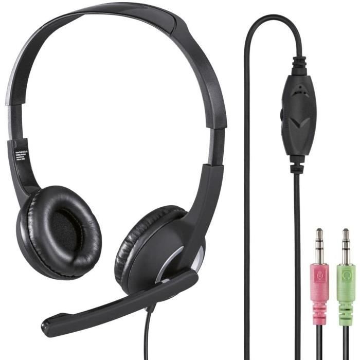 Casque "Essential Hs 300" Avec Microphone (Ultraléger Oreillettes ...