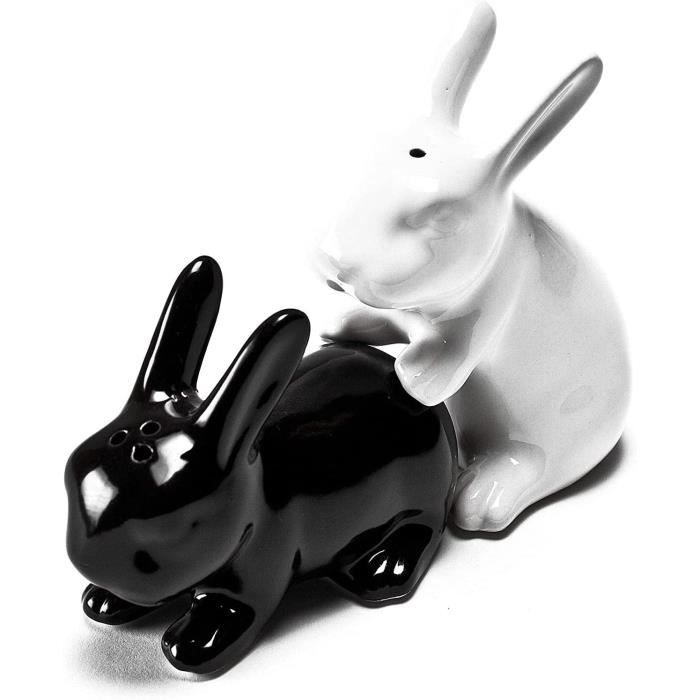 Ann Summers NP21523 Salière et poivrière en forme de lapin effronté ...