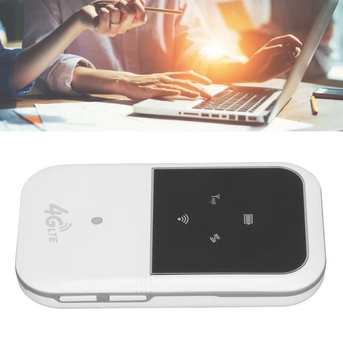 Point d'accès mobile 4G LTE WIFI portable - SURENHAP - Blanc - 150 Mbps ...