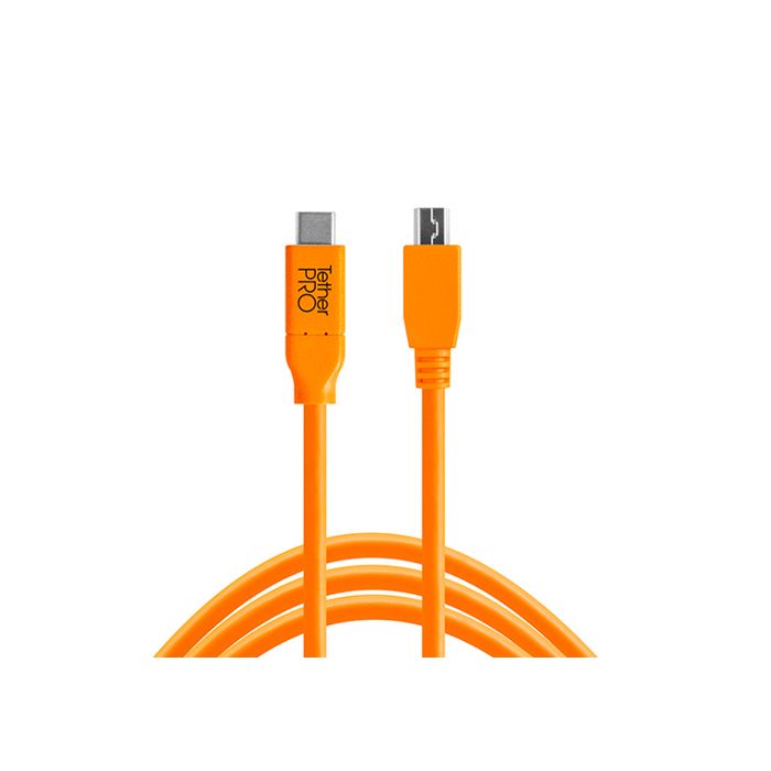 TETHER TOOLS Câble USB-C vers mini USB B 2.0 5 pins TetherPro CUC2415 ...