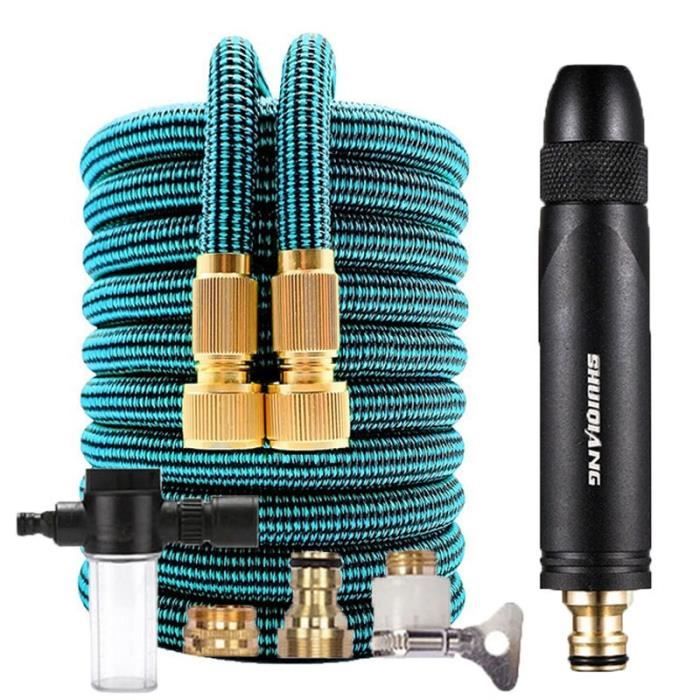 TUYAU - BUSE - ACCESSOIRE DE BUSE,hose and Foam Pot 7-1-2 ''-25FT--Tuyau'arrosage à haute ...