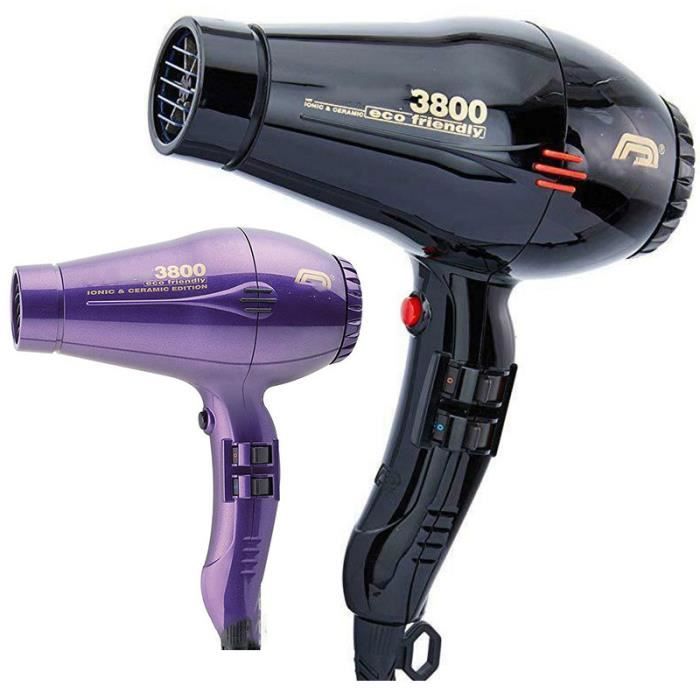 Prune-Sèche cheveux électrique 110 220V-3800 V, appareil de séchage de ...