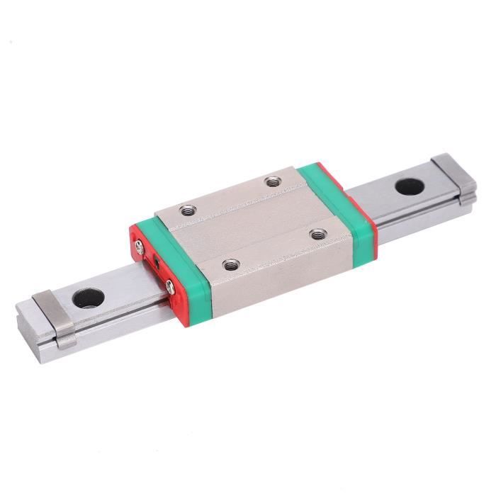 Guide Linéaire - EJ.LIFE - MGN12H-100-1R - Acier Inoxydable - Miniature ...
