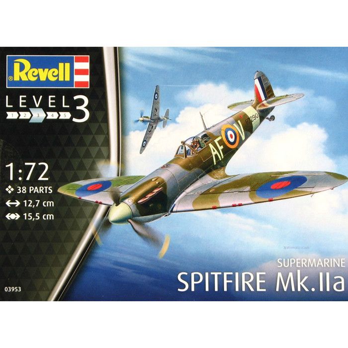 Maquette avion militaire : Spitfire Mk.IIa - Cdiscount Jeux - Jouets