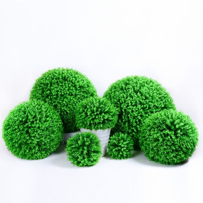 Orange 25cm Grosses Boules De Plantes Artificielles Milan Boules Deucalyptus En Plastique