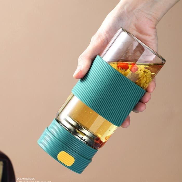 Verres à cocktails,Bouteilles en verre tendance 320ml-400ml,jolies bouteilles d'eau avec filtre ...