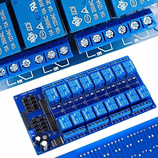 Module de relais Arduino Rosfix 16 canaux 12v - Cdiscount Bricolage