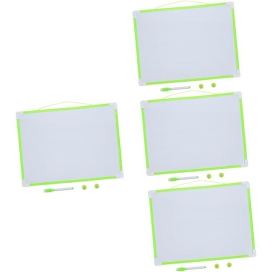 4 Ensembles Babillard Suspendu Aimant Tableau Tablette D'Écriture Pour ...