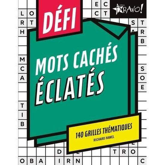 Livre de jeux - Editions XYZ - Défi mots cachés éclatés - 140 grilles ...