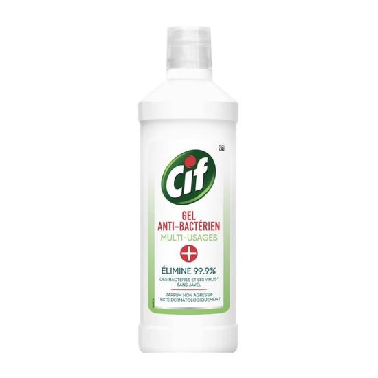 LOT DE 5 - CIF - gel avec javel - 1l - Cdiscount Au quotidien