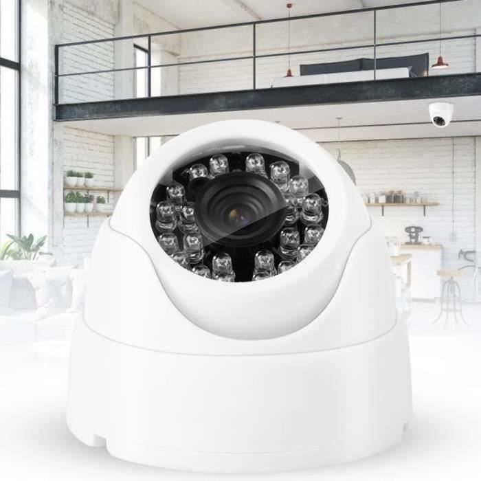 720P BESDER - Caméra sécurité à détection mouvement hémisphère IP grand ...