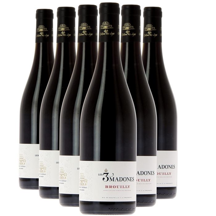 Cave du Château des Loges Brouilly Les 3 Madones 2023 - Vin Rouge du ...