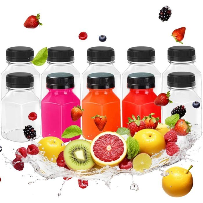 Kiuiom Mini Bouteille Jus de Fruit, Bouteilles de Jus en Plastique ...