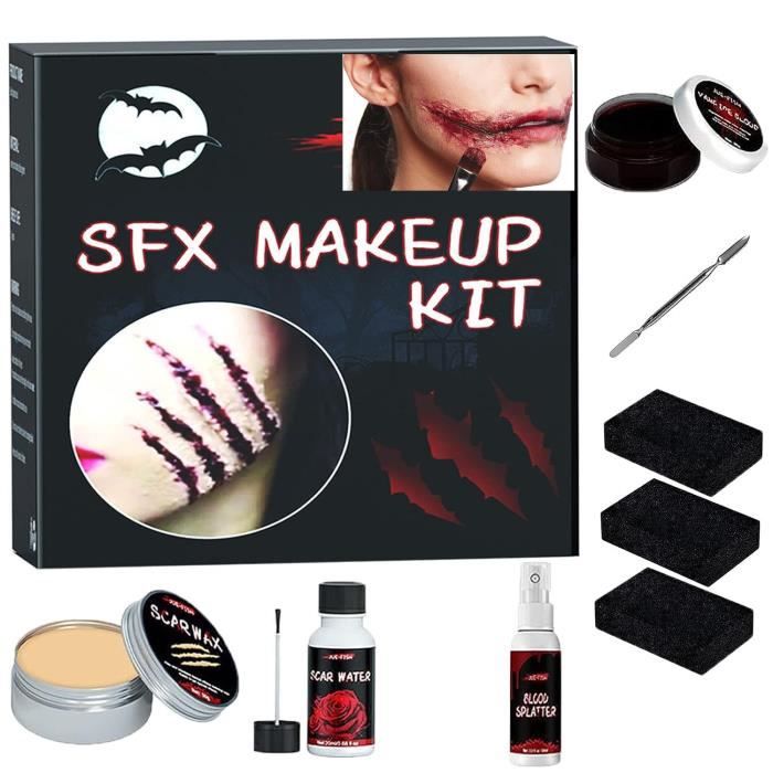 Kit de maquillage SFX Halloween - Halloween Sfx Makeup Kit - Effets de ...