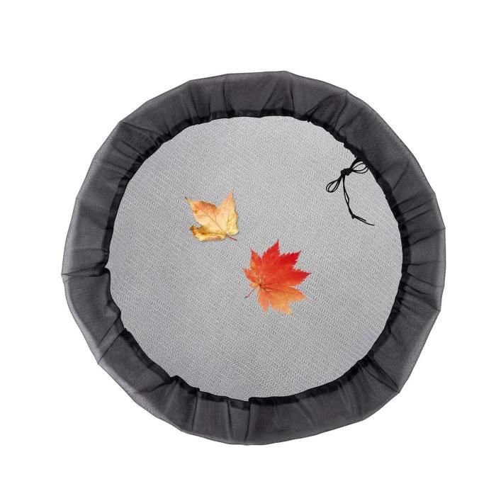Filet de protection en maille 95cm pour baril de pluie,seau de collecte ...