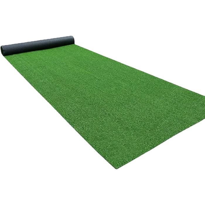 1x1m Artificiel moquette Extérieure Confort Gazon Synthétique Herbes ...