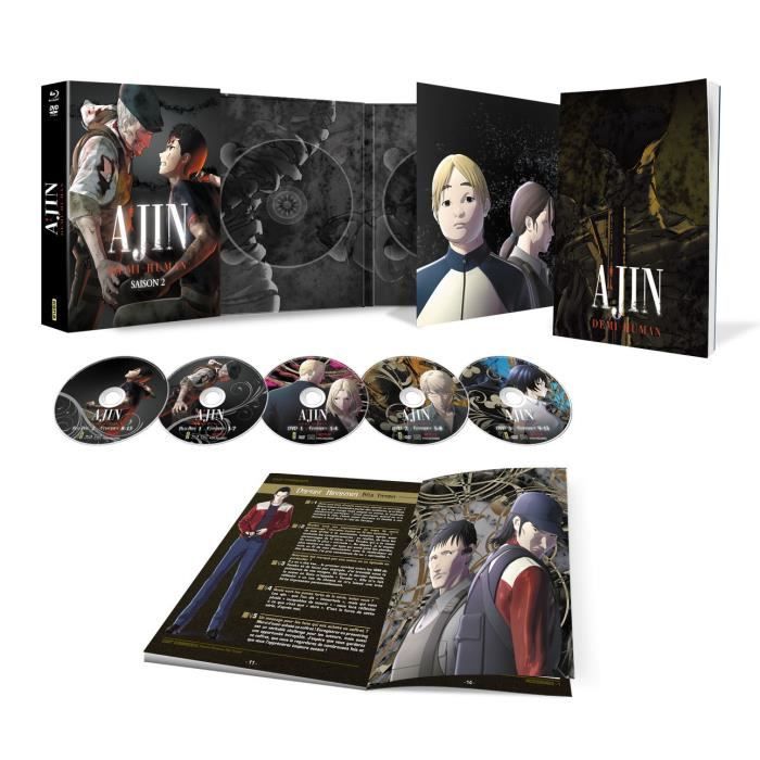 Coffret Combo Blu-ray + DVD - Ajin - Demi-Human - Saison 2 - Artbook ...