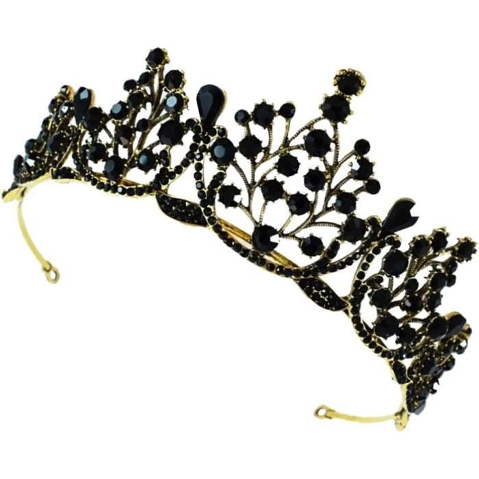 Vintage Baroque Couronne de Mariée Couronne de Mariage Diadème Bandeaux ...