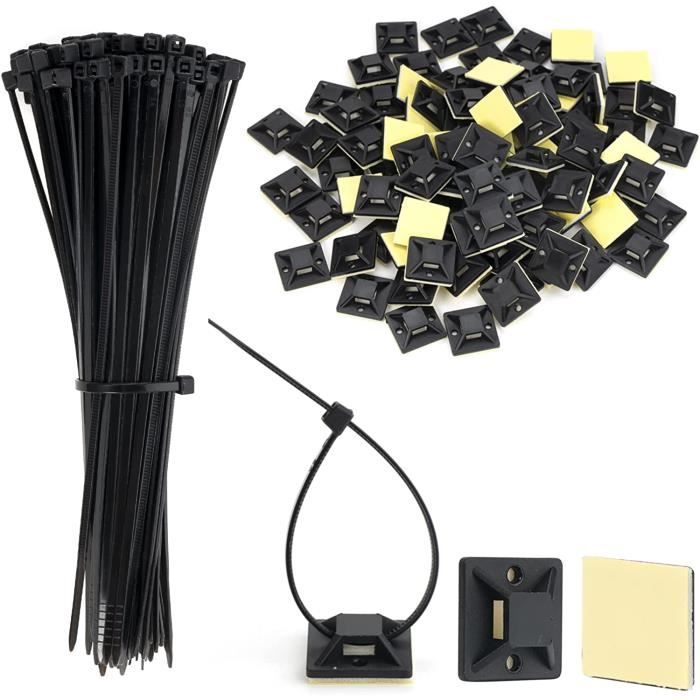 Supports de Base de Serre-Câbles Supports de Base avec Attache-Câble ...