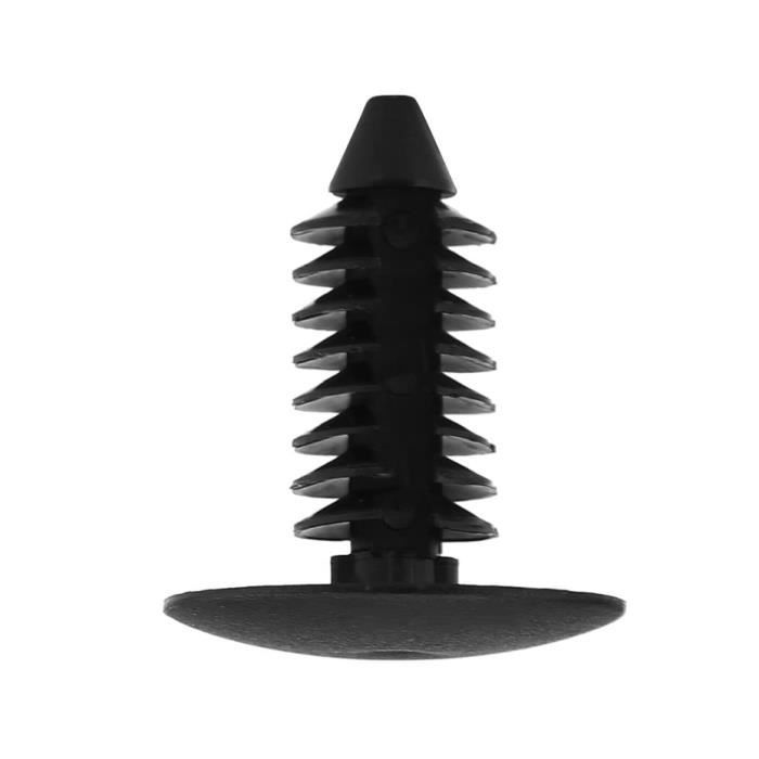 100pcs Rivet Clips en Plastique Rivet Fixation Plastique Clips Agrafes ...
