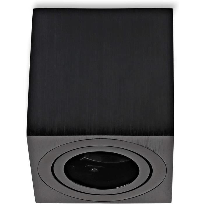 Plafonnier En Aluminium Orientable Montage En Saillie Avec Douille Gu10 ...