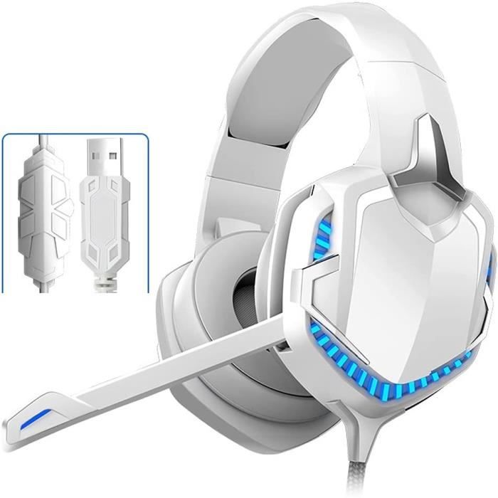 Casques Audio Casque De Jeu Informatique Avec Microphone Câblé 7,1 ...
