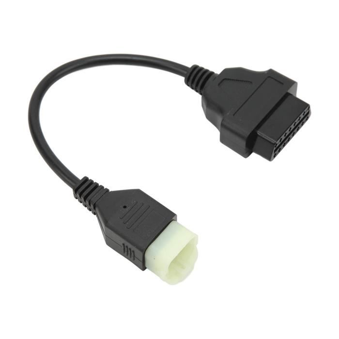 GOTOTOP Câble de diagnostic OBD2 Transmission stable de câble d'adaptateur diagnostique de 6Pin ...
