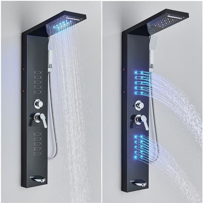 JULLYBATHEVY Colonne de Douche LED - Panneau de Douche système ...