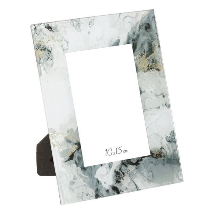 Cadre Effet Marbre "Grand Hôtel" 17x22cm Multicolore - Cdiscount Maison