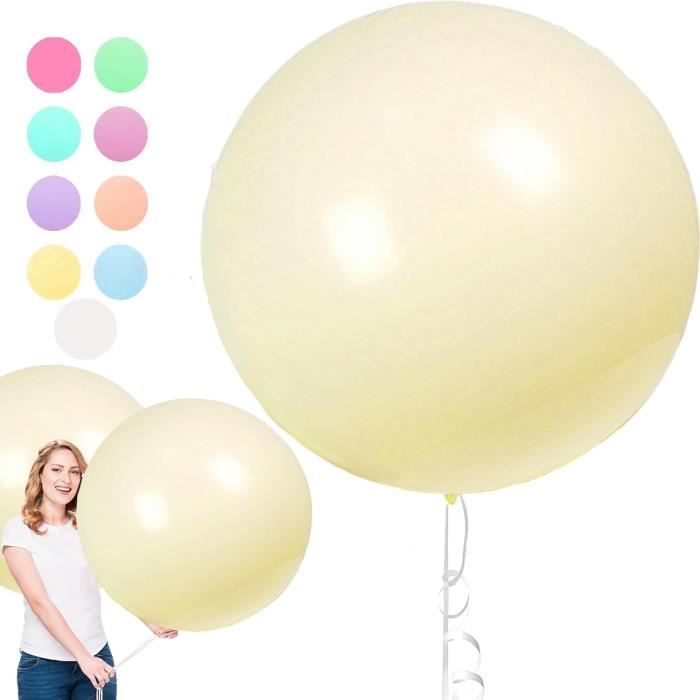 6 Pièces Ballon Géant En Latex, 36 Pouces Grand Décorations Ballon ...