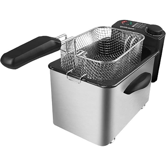 Friteuse Électrique 2,5 L-3,5 L-4 L-7 L-8 L, Machine À Frire En Acier ...