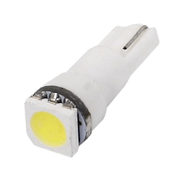 SOURCING MAP 1W Ampoule Blanc T5 5050 SMD LED Voiture Indicateur ...