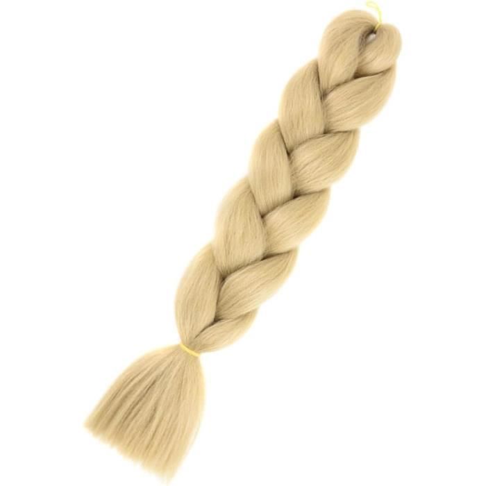 1 Pcs Jumbo tresse extensions tresses cheveux synthétiques tissage 100g ...