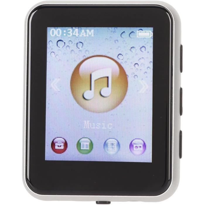 Lecteur MP3 TRAHOO - Bluetooth 5.0 - 1,8 pouces écran tactile - 8 Go ...