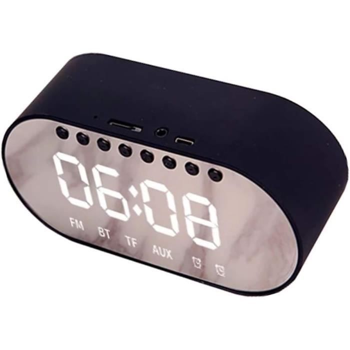 Réveil Numérique Réveil Numérique Grand Écran Led De 6 ", Avec Port Usb ...