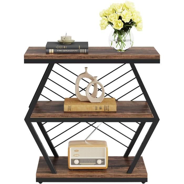 Table d'appoint étroite - Tribesigns - Table de Chevet étroite pour ...