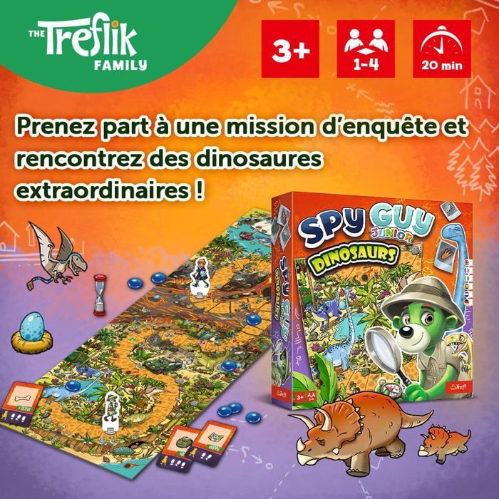 Spy Guy Junior Dinosaurus Coopératif D’Enquête Pour Les Plus Petits ...