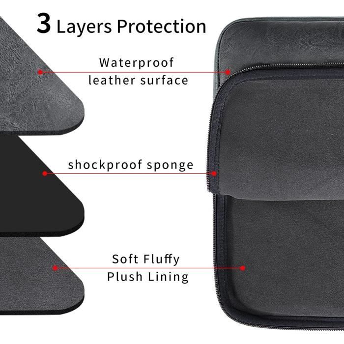 Coque Ordinateur Portable 14 Pouces Compatible Avec 13.3 Macbook Air ...