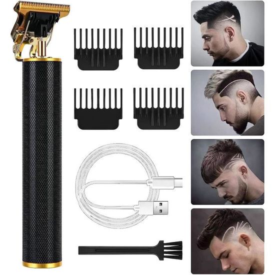 Tondeuse Cheveux Hommes, Barbe Homme, Electriques Sans Fil à Rasoir Kit ...